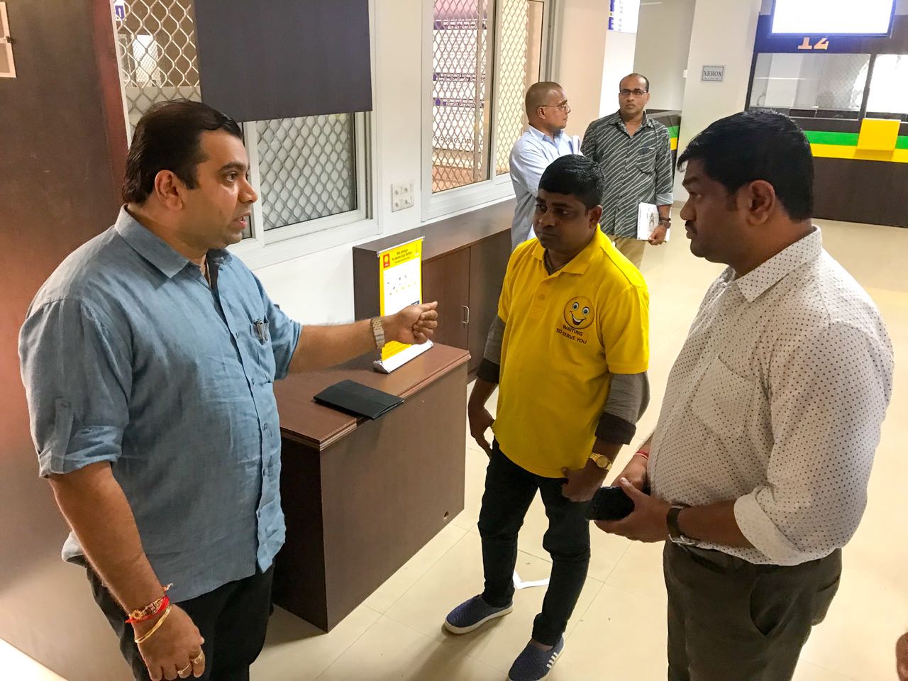 Inspection of the Citizen Service Center - Rohan Ashok Khaunte